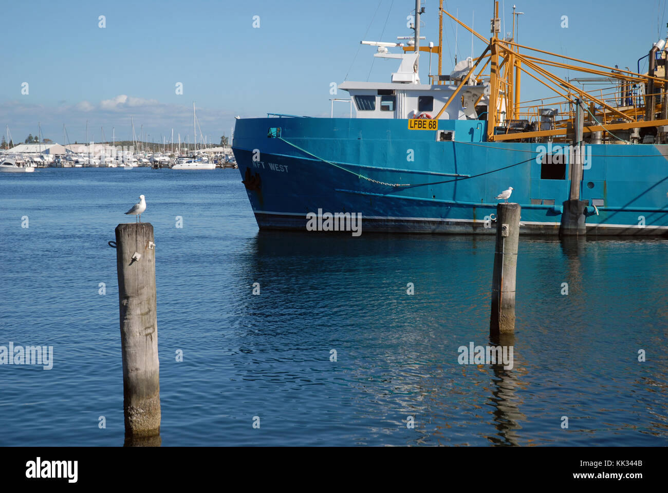 Fishing Boat Harbour, Perth Fremantle, Western Australia, Australia ...