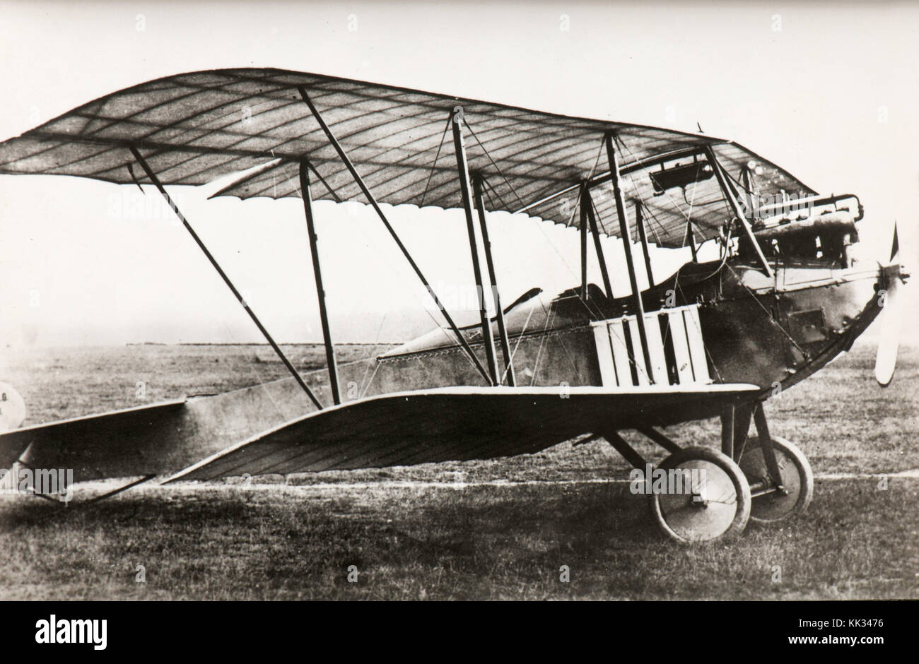 The Reconaissance biplane Aviatik Stock Photo - Alamy