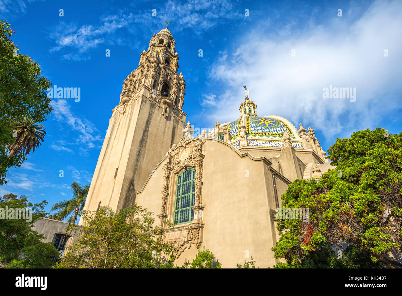The California Tower. Balboa Park, San Diego, California Stock Photo ...