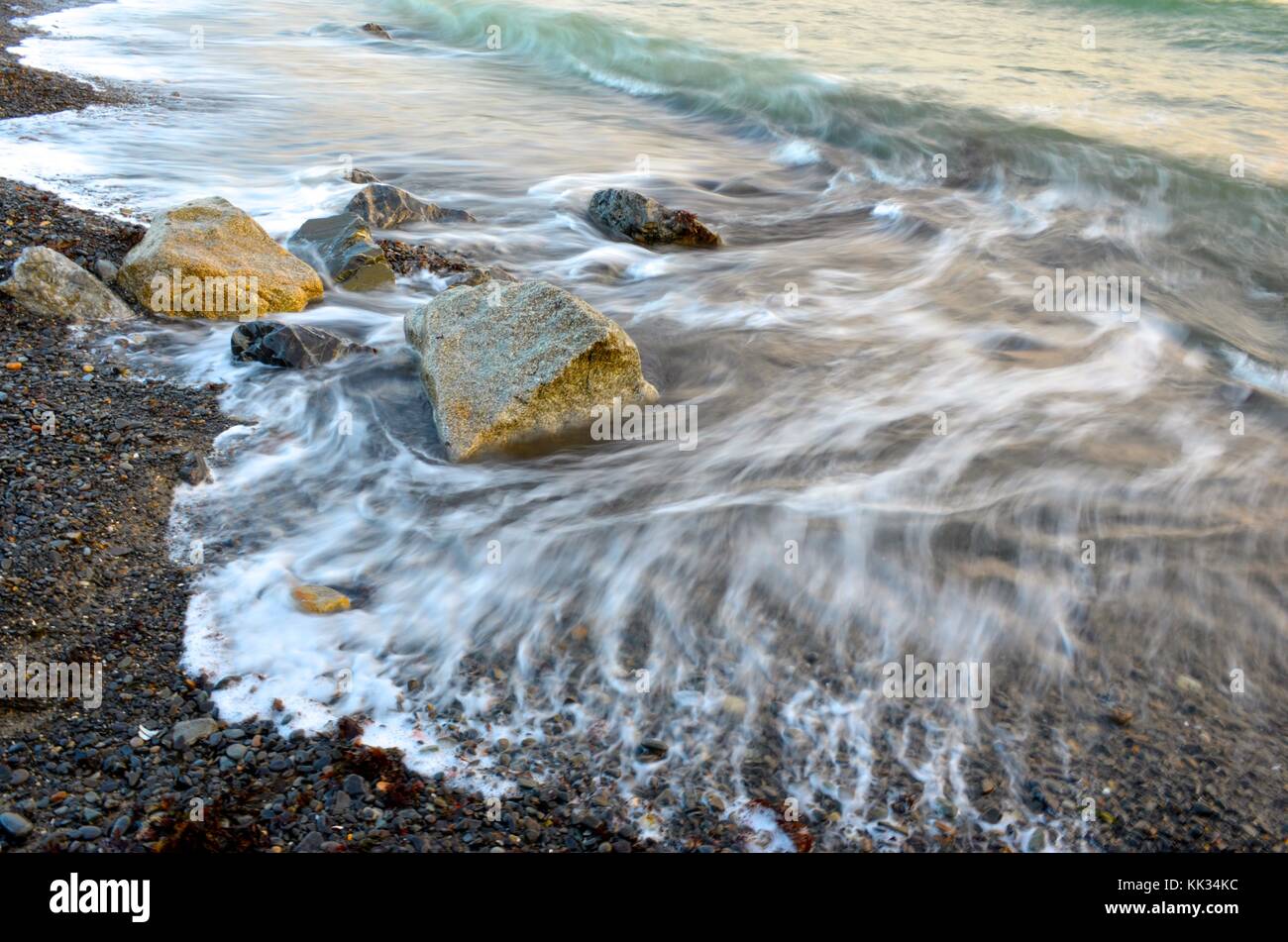 Beach Ocean water Stock Photo - Alamy