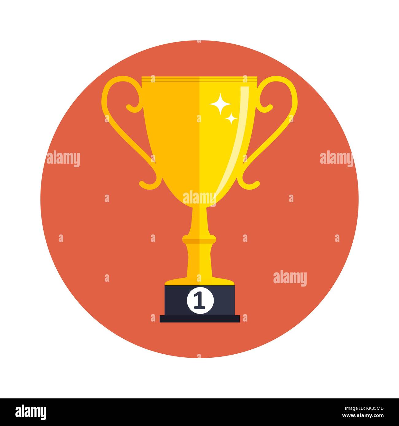 Trophy cup award Stock Vector Images - Alamy