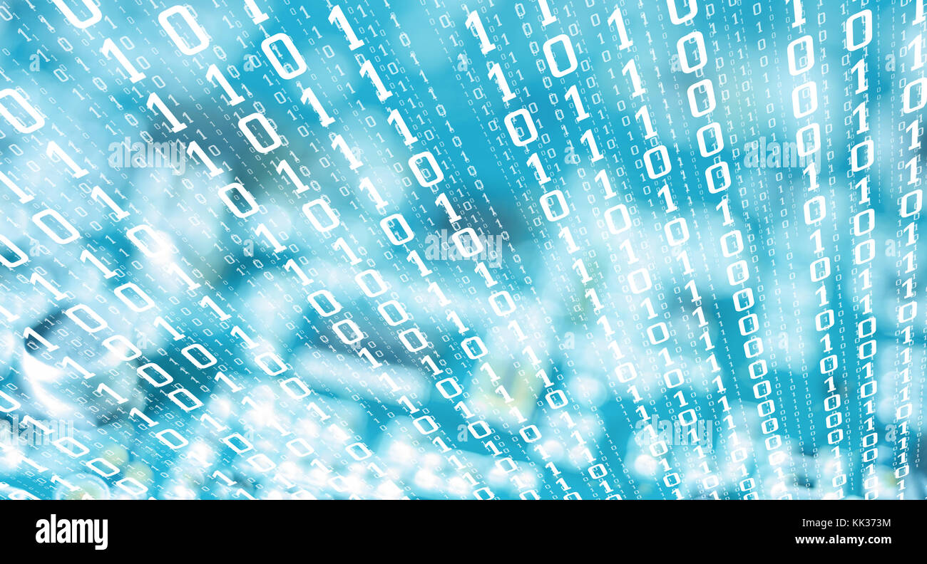 Data future numbers cyberattack Stock Photo - Alamy