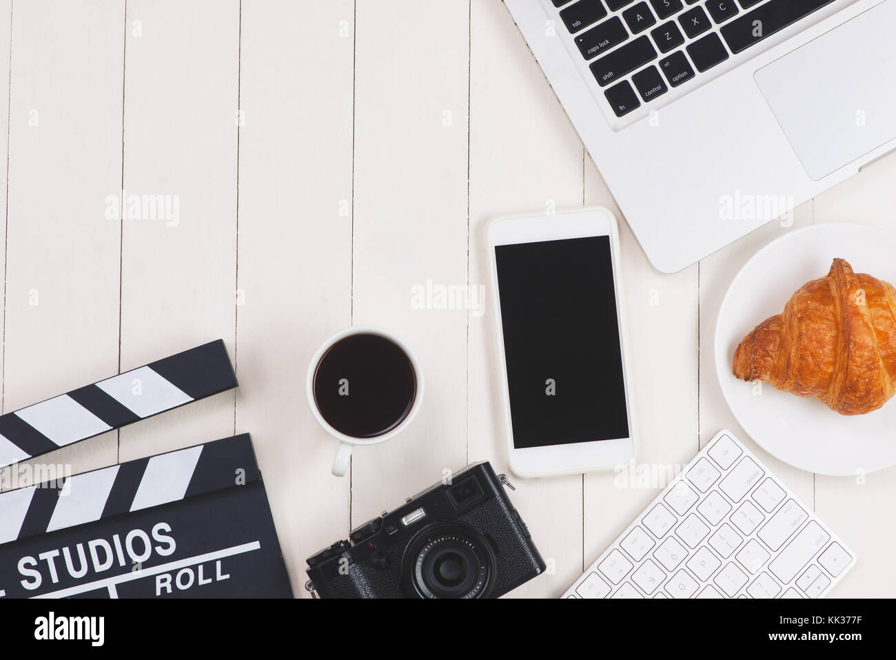 Film script on desk hi-res stock photography and images - Alamy