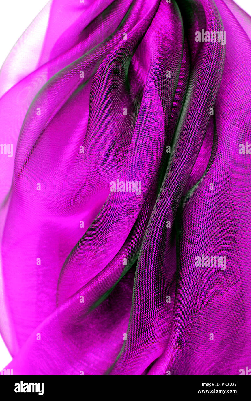 closeup of the wavy organza fabric Stock Photo - Alamy