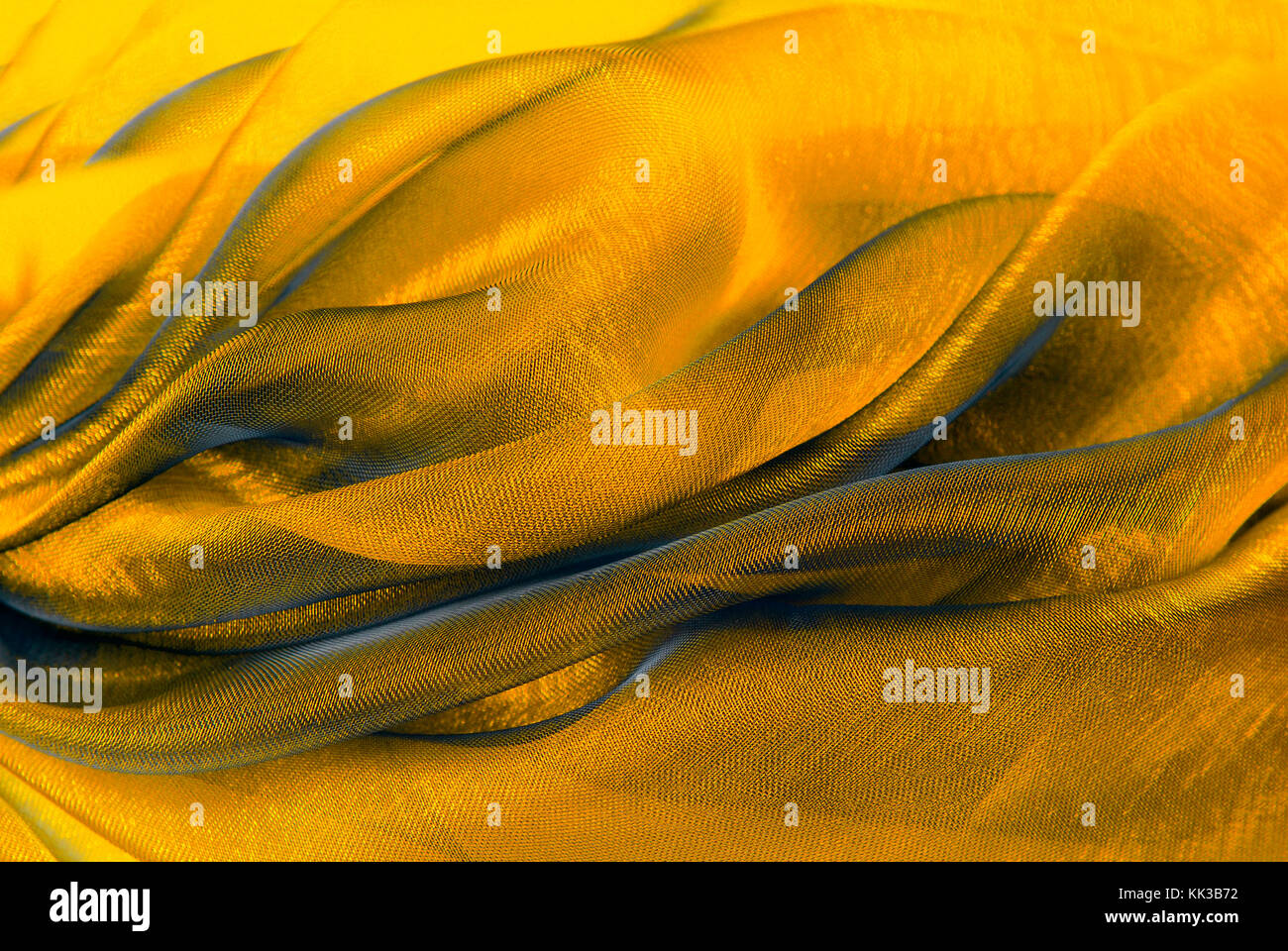 closeup of the wavy organza fabric Stock Photo - Alamy