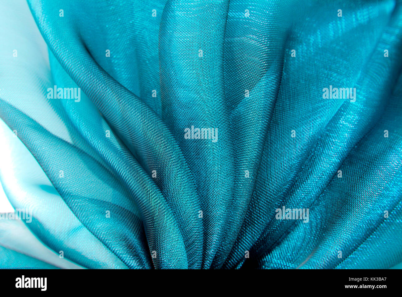 closeup of the wavy organza fabric Stock Photo - Alamy