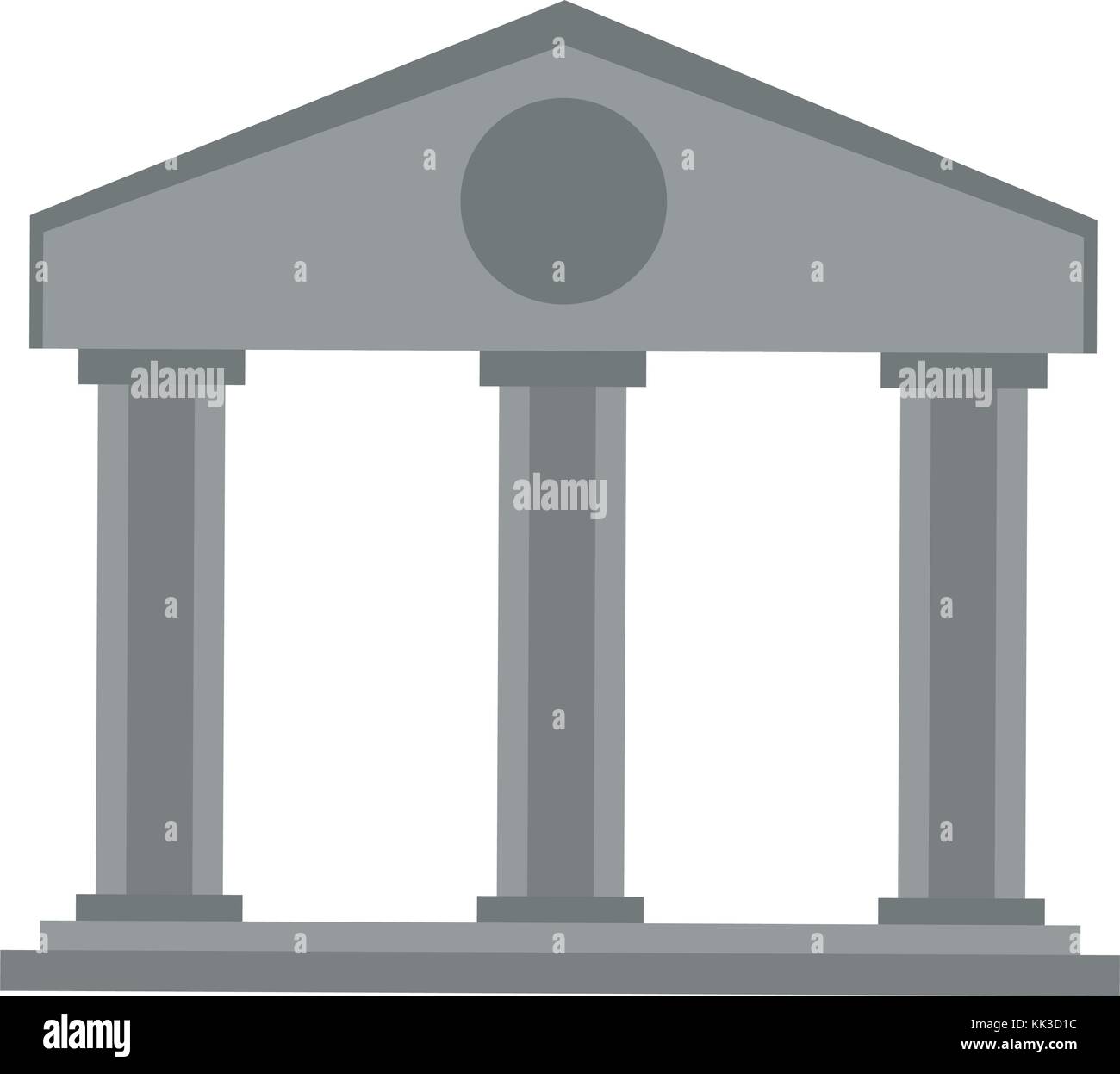 Bank building symbol Stock Vector Image & Art - Alamy