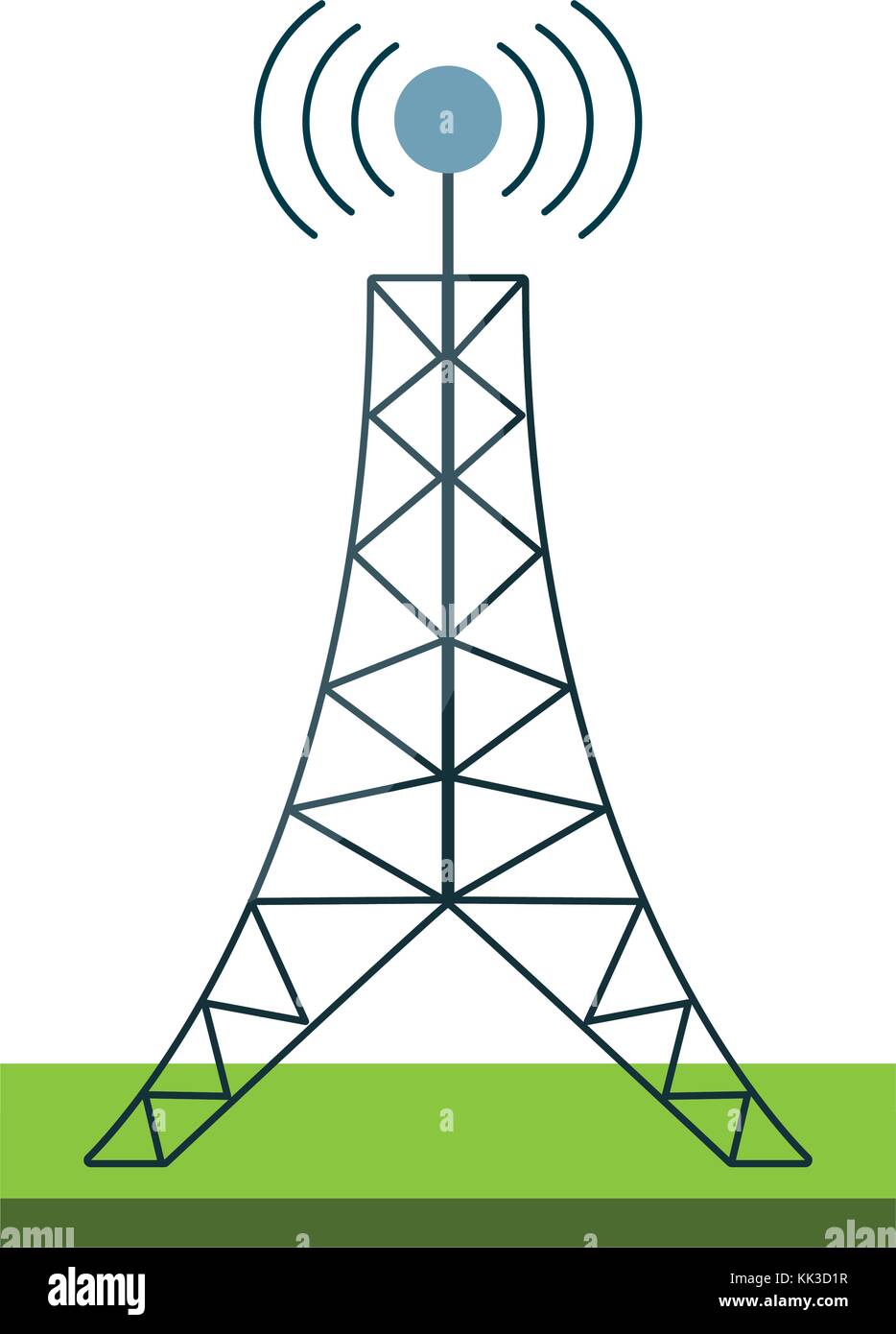 Communication antenna symbol Stock Vector Image & Art - Alamy