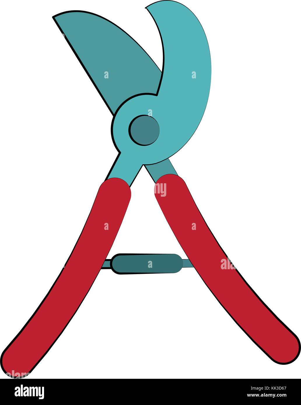 garden shears tool Stock Vector Image & Art - Alamy