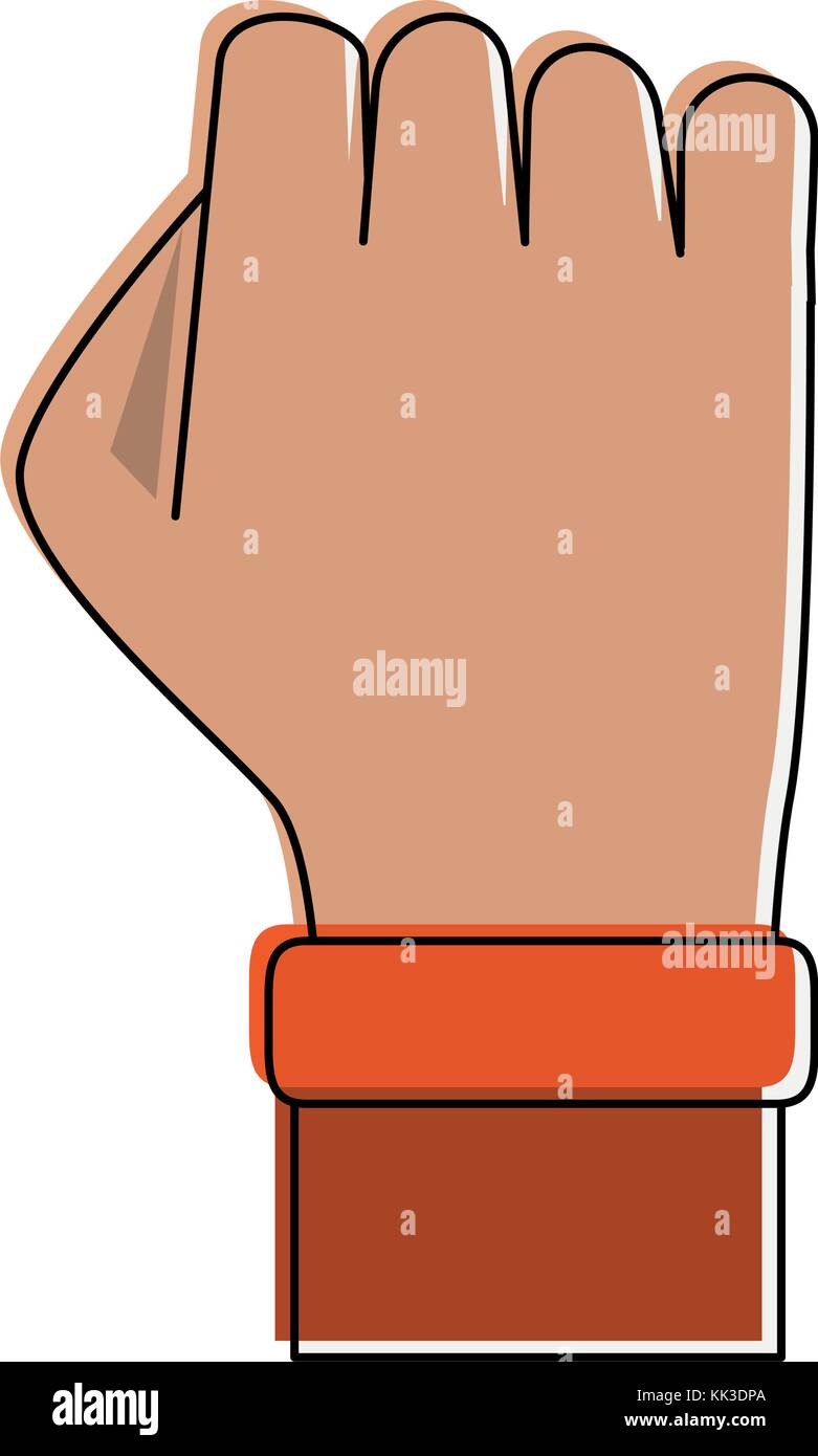 Fist hand symbol Stock Vector Image & Art - Alamy