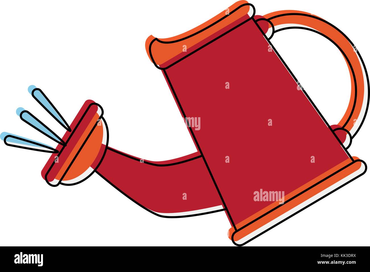 Garden water can Stock Vector Image & Art - Alamy