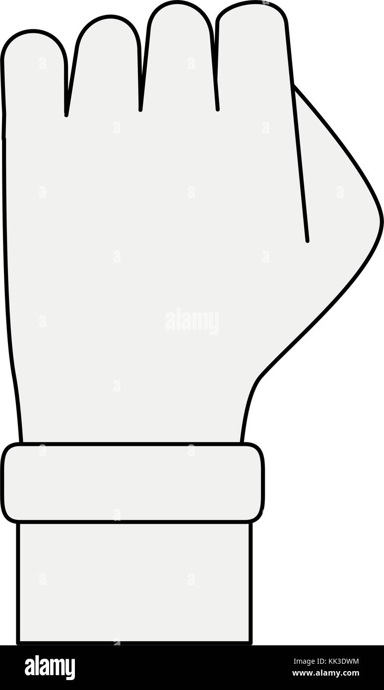 Fist hand symbol Stock Vector Image & Art - Alamy