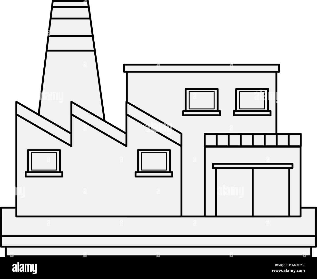 Factory building symbol Stock Vector Image & Art - Alamy