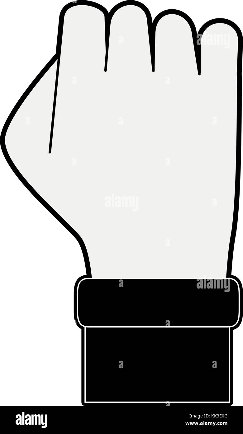 Fist hand symbol Stock Vector Image & Art - Alamy