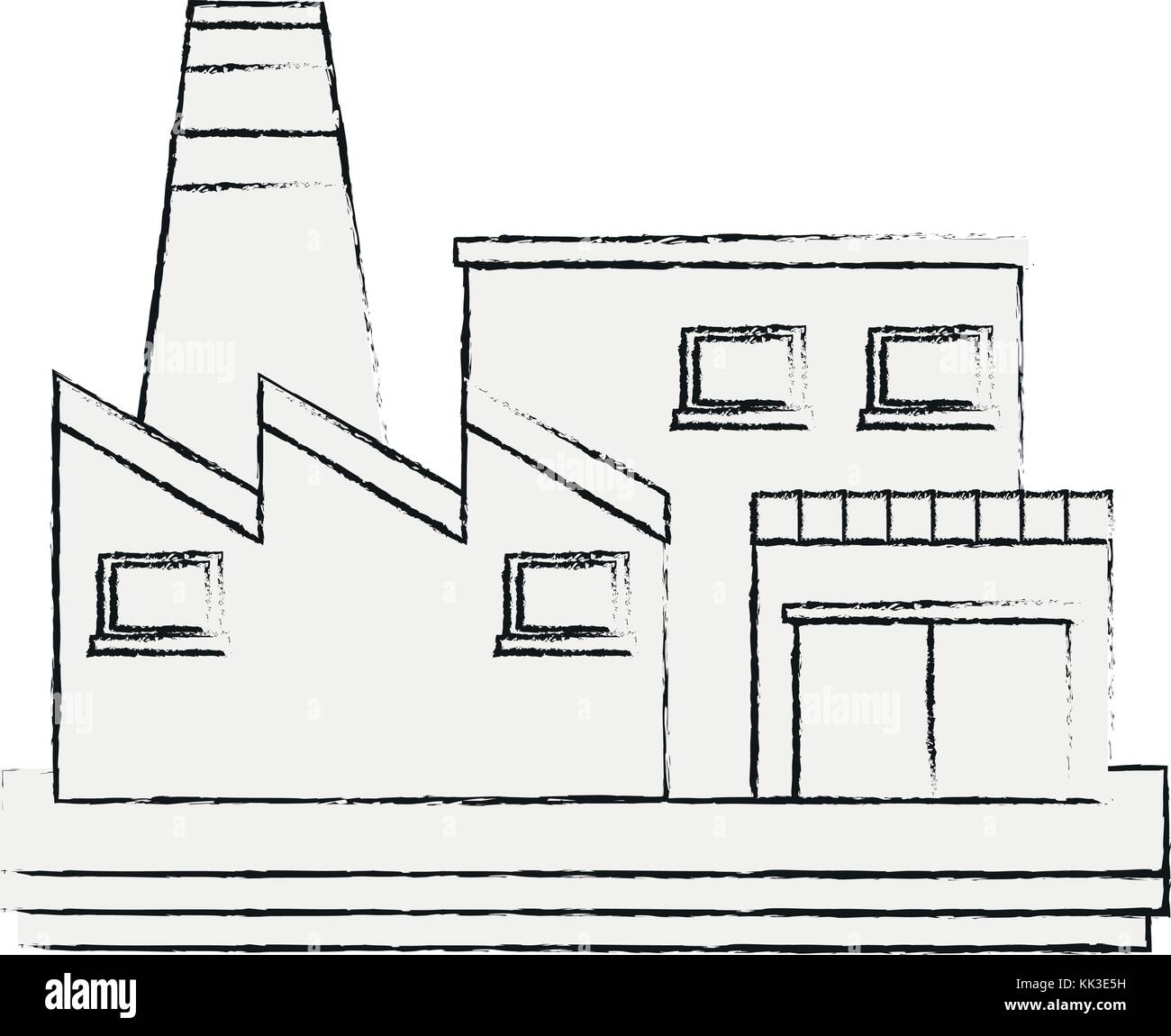Factory building symbol Stock Vector Image & Art - Alamy