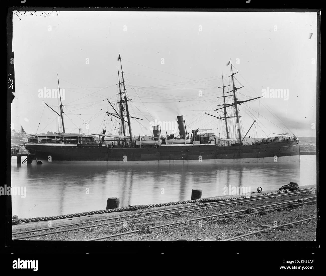 Union Steam Ship Company's Hauroto Stock Photo - Alamy
