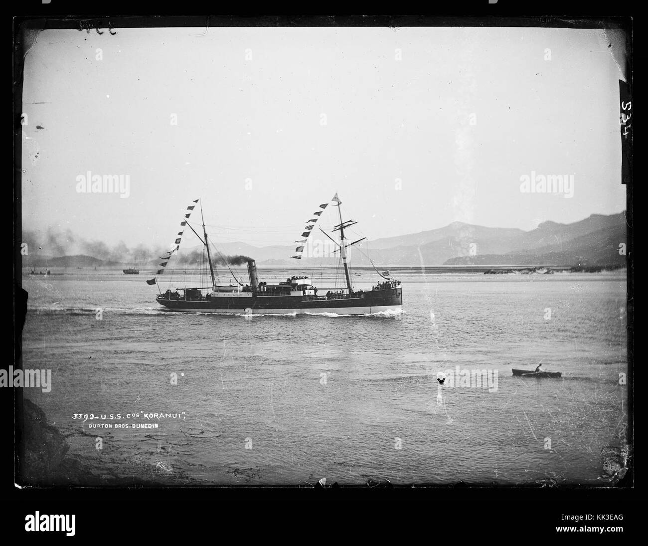Union Steam Ship Company's Koranui Stock Photo - Alamy