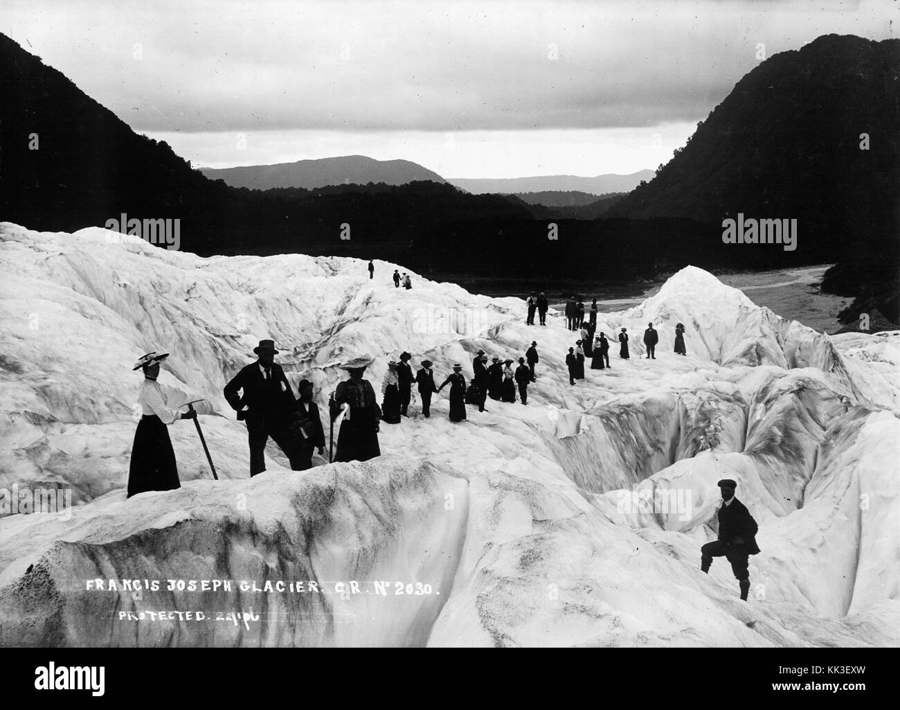 Glacier ice sheet Black and White Stock Photos & Images - Alamy