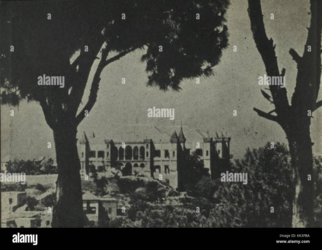 Baabda Palace 1947 Stock Photo - Alamy