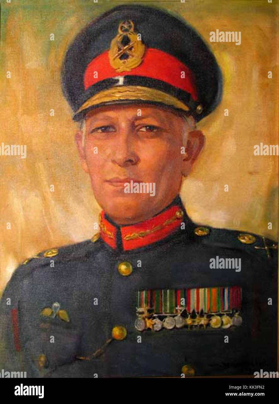 Gen Aftab Ahmad Khan Stock Photo - Alamy