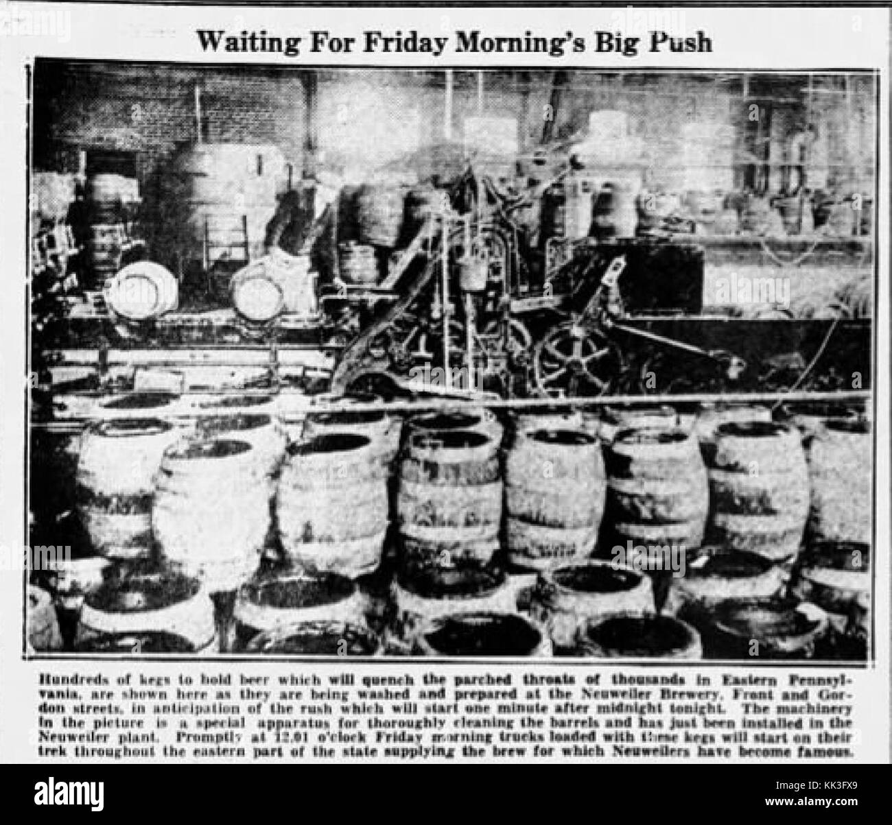 Prohibition end hi-res stock photography and images - Alamy
