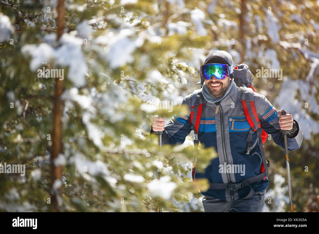 One hiker male man hi-res stock photography and images - Alamy