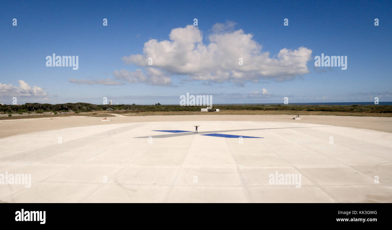 First look at our new Landing Zone 1 Stock Photo - Alamy