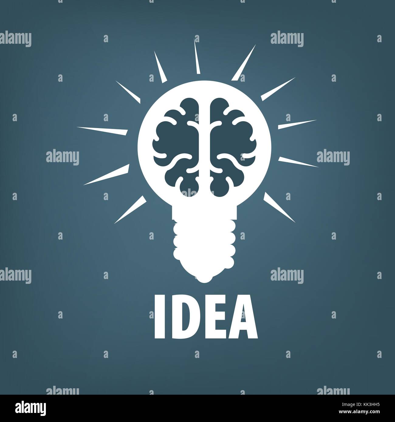 Vector brain logo Stock Vector Image & Art - Alamy