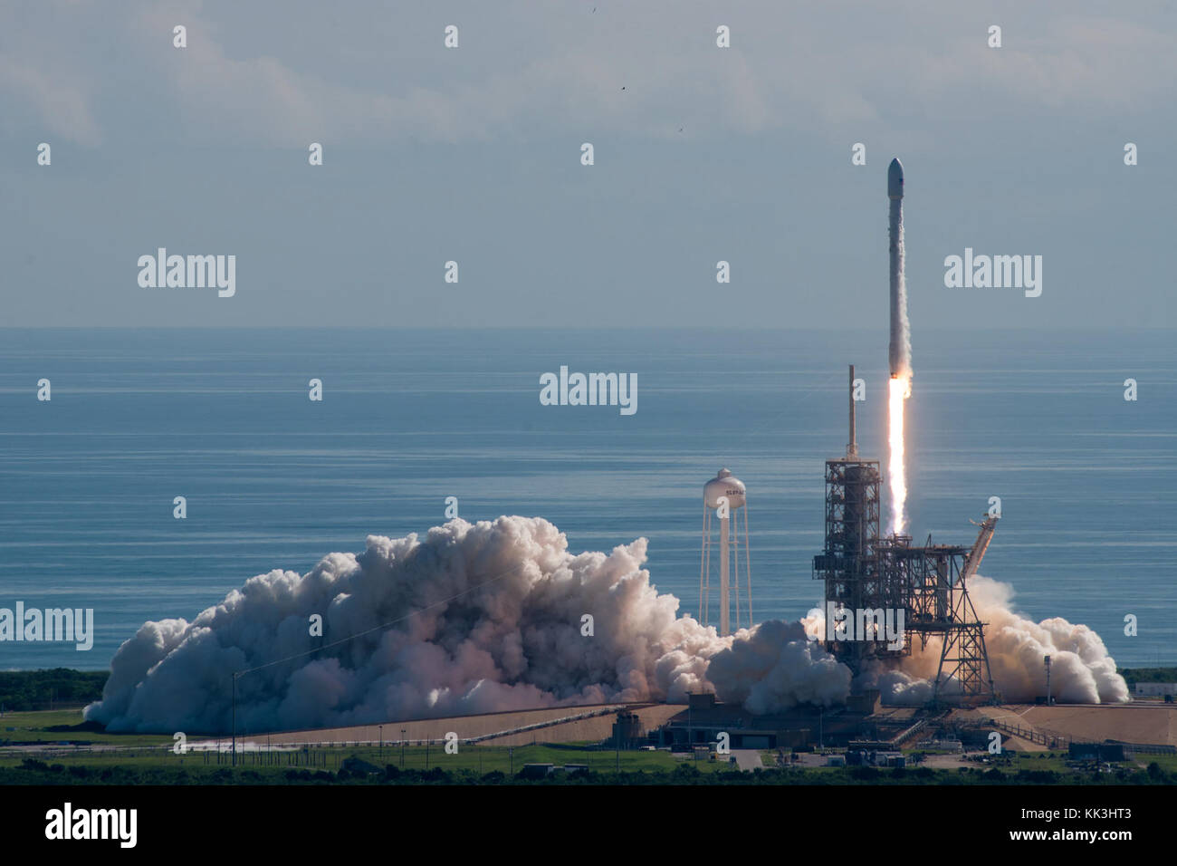 SpaceX’s Falcon 9 rocket and Dragon spacecraft launched from Launch ...