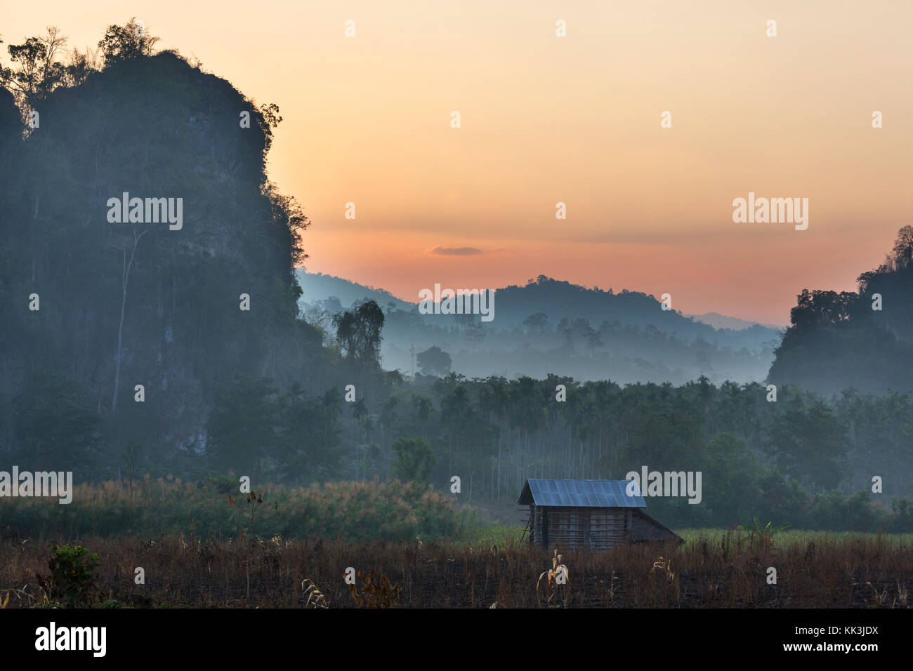 Rural landscapes in Northern Thailand Stock Photo - Alamy