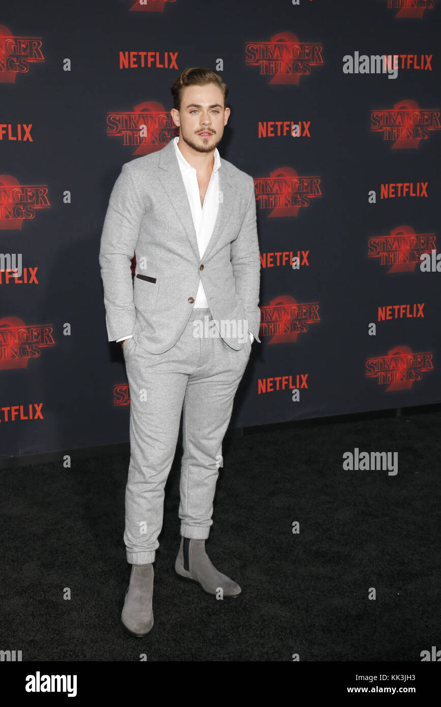 Premiere of Stranger Things Season 2 Featuring: Dacre Montgomery Where ...