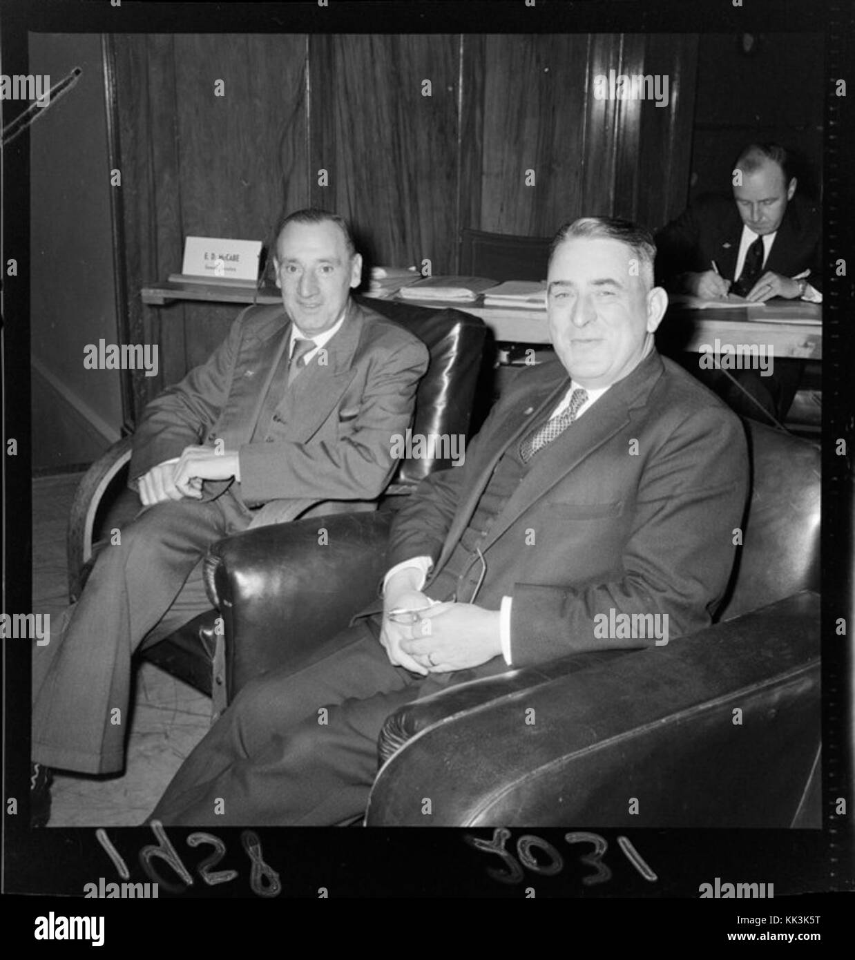 Fred Hackett and Phil Connolly at a RSA meeting Stock Photo - Alamy