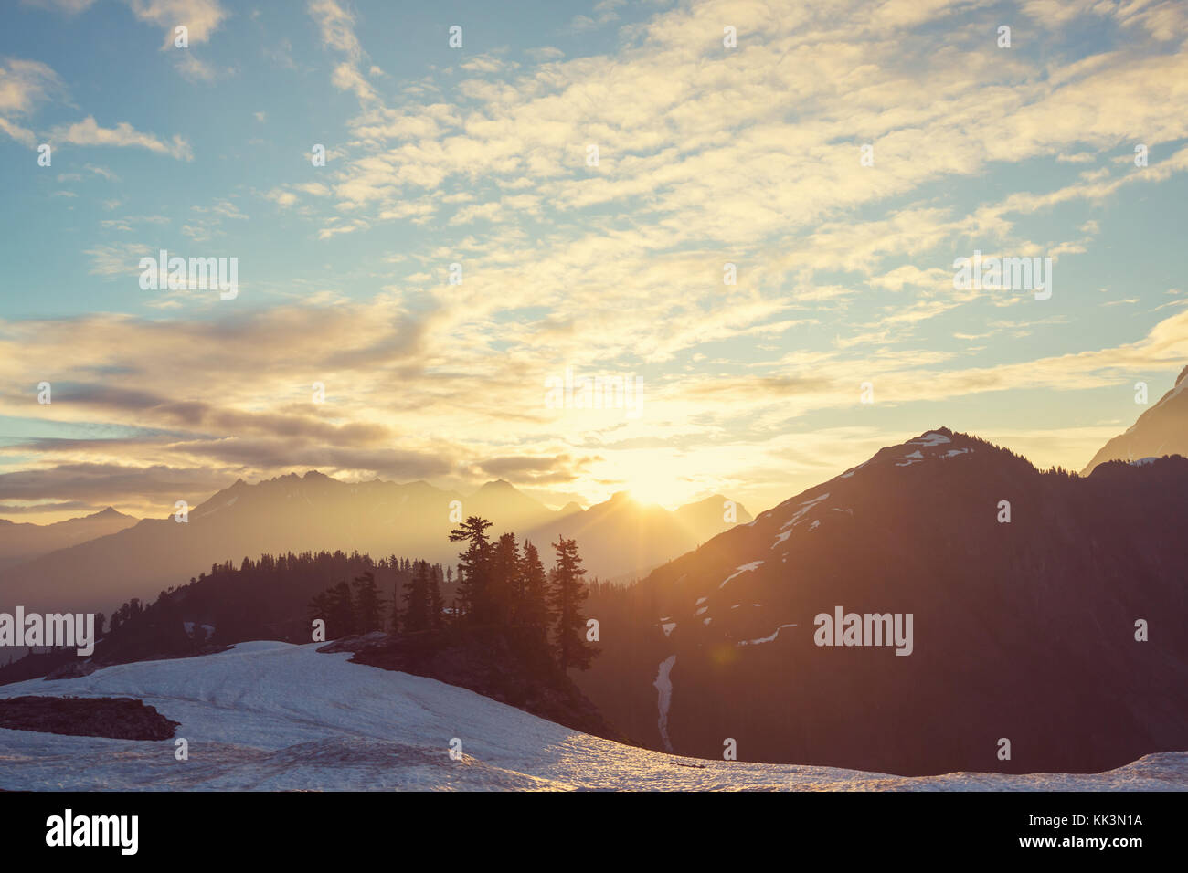 Mt.Baker recreation area, Washington, USA Stock Photo - Alamy