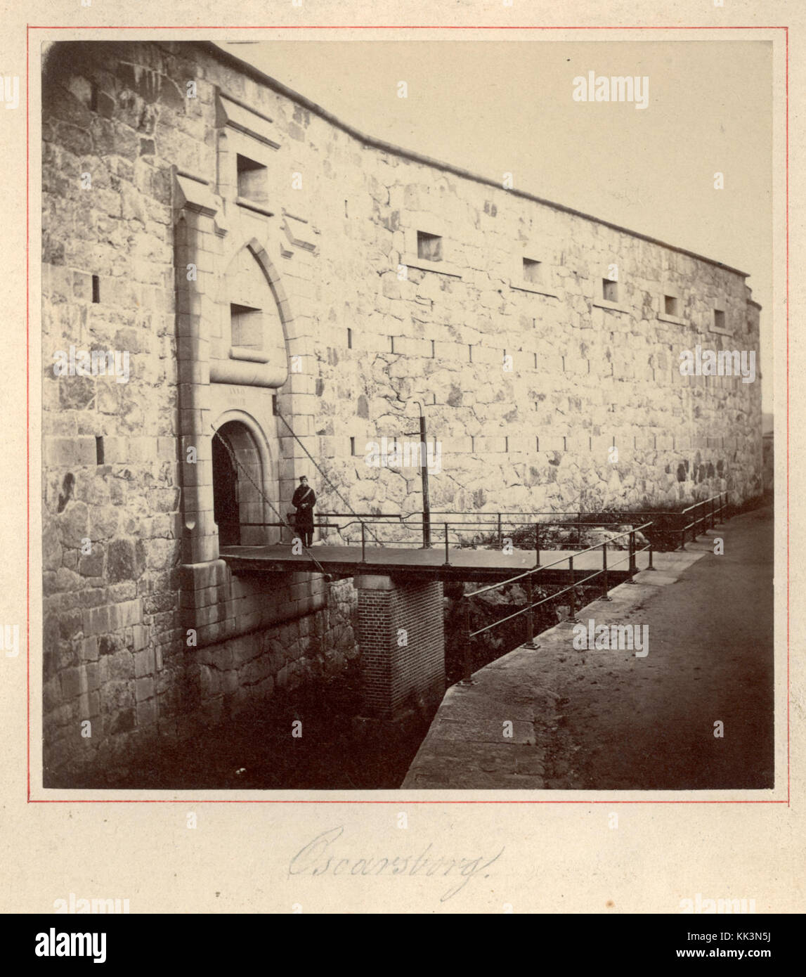 Oscarsborg festning, Akershus Riksantikvaren T030 01 0143 Stock Photo ...