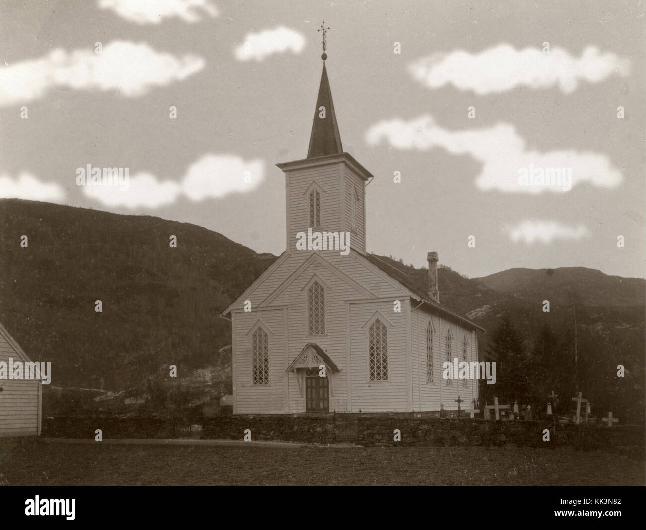 Gjerstad kirke, Gjerstad kyrkje, Hordaland Riksantikvaren T265 01 0002 ...