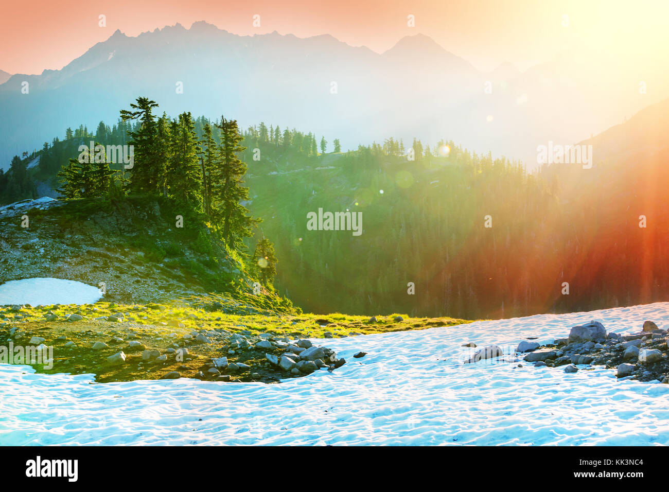 Mt. Baker recreation area, Washington, USA Stock Photo - Alamy