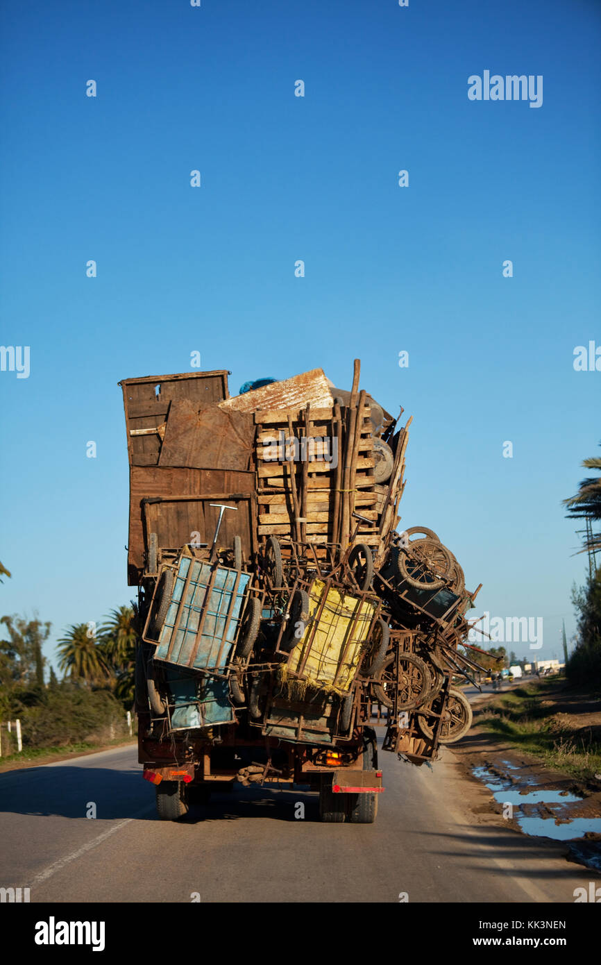 Truck in Africa Stock Photo - Alamy