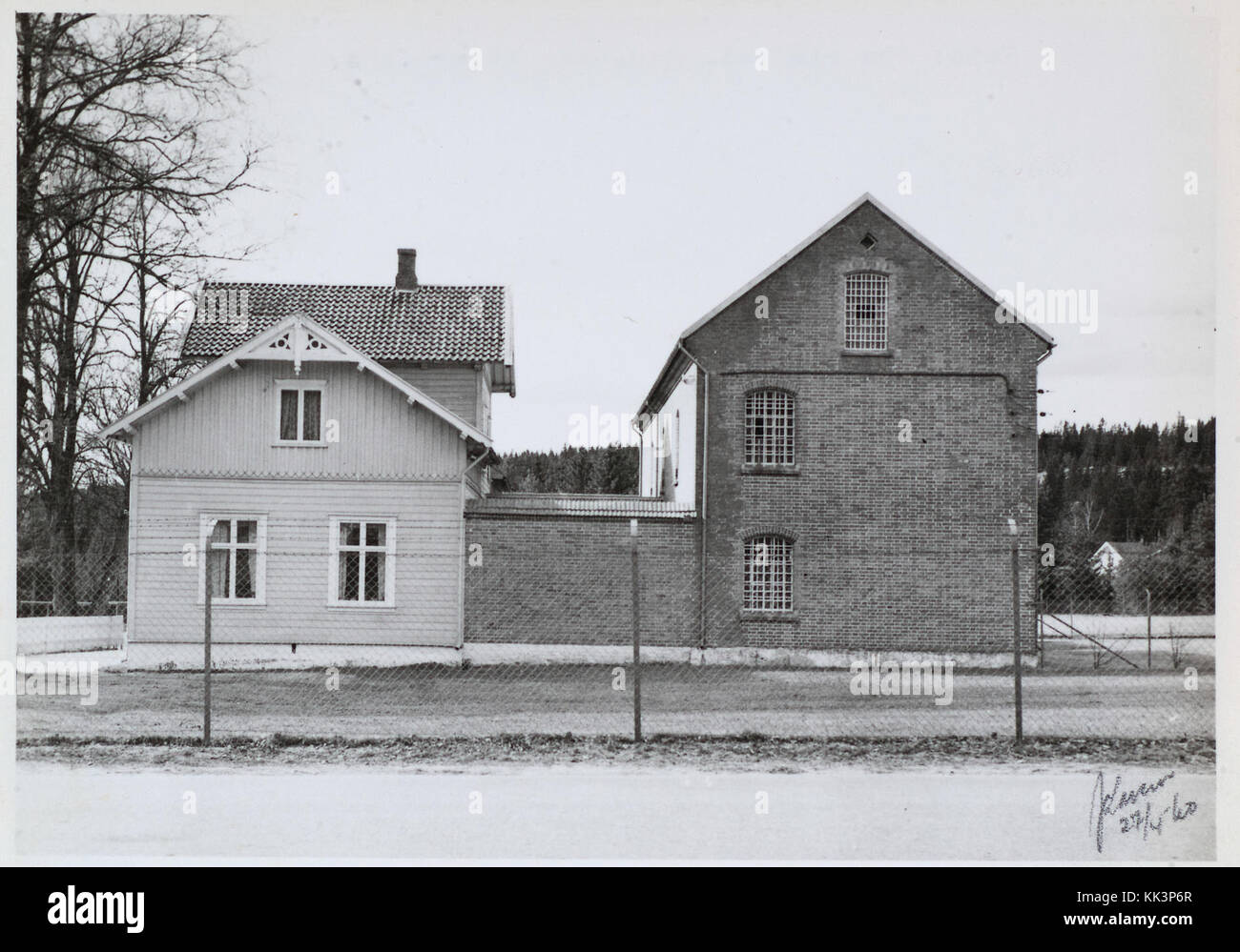 Eidsberg FengselsstyretUa3 048 1 Stock Photo - Alamy