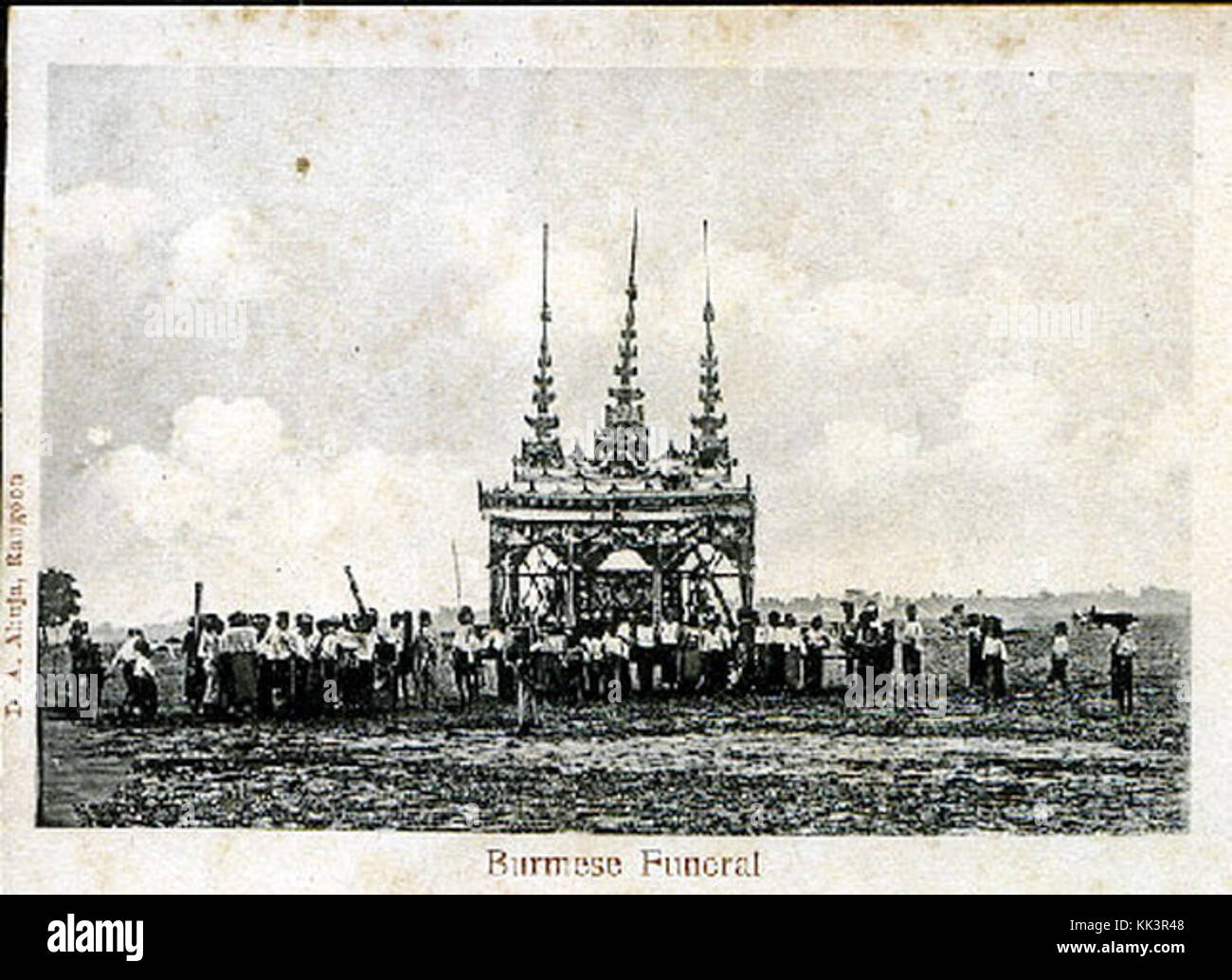 Buddhist funeral myanmar hi-res stock photography and images - Alamy