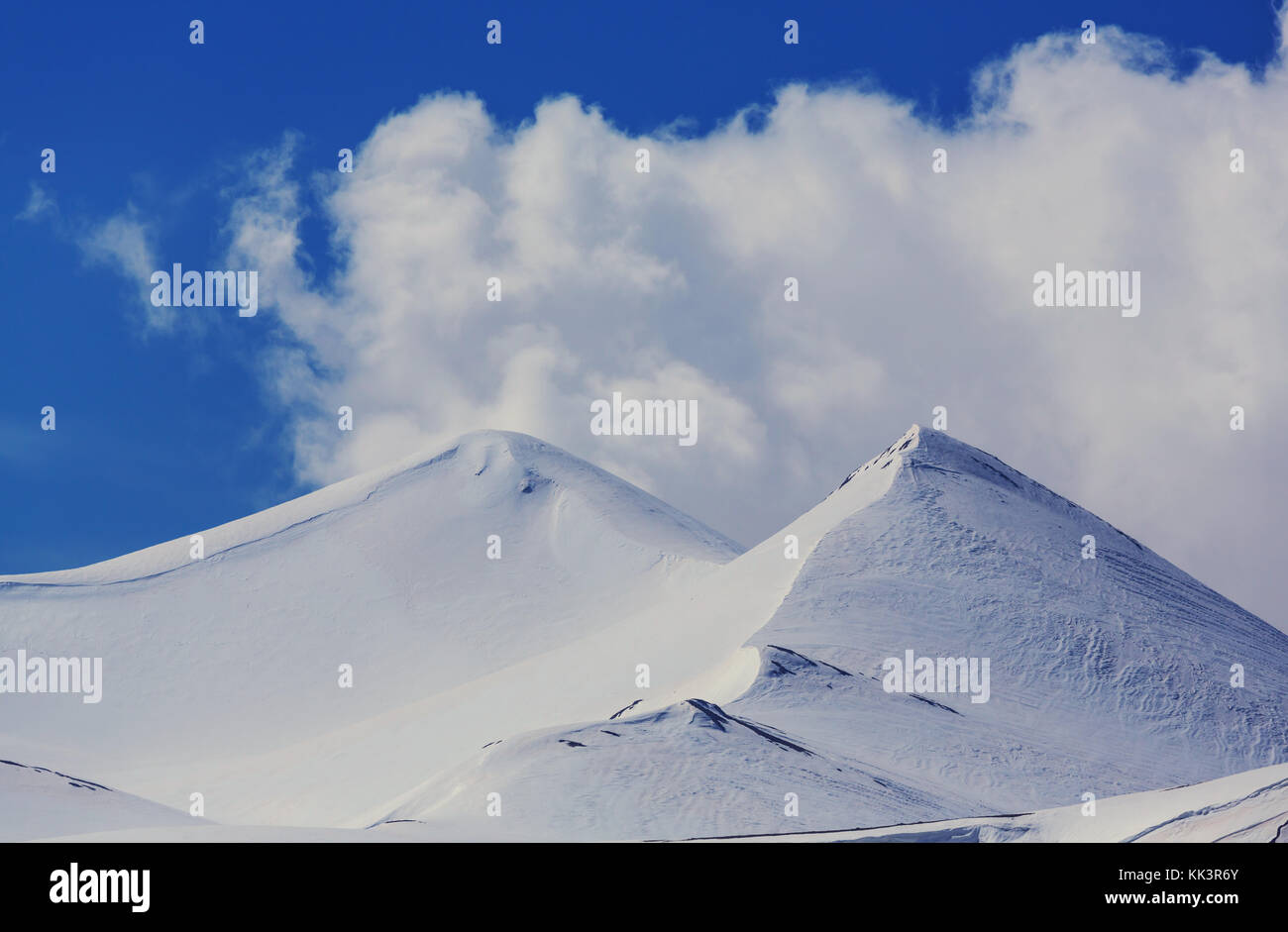 Olympus mountains in april,Greece Stock Photo - Alamy