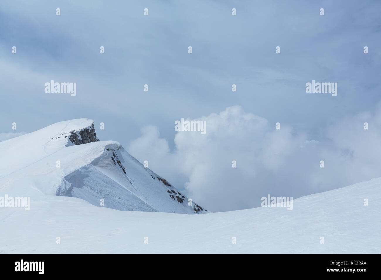 Olympus mountains in april,Greece Stock Photo - Alamy