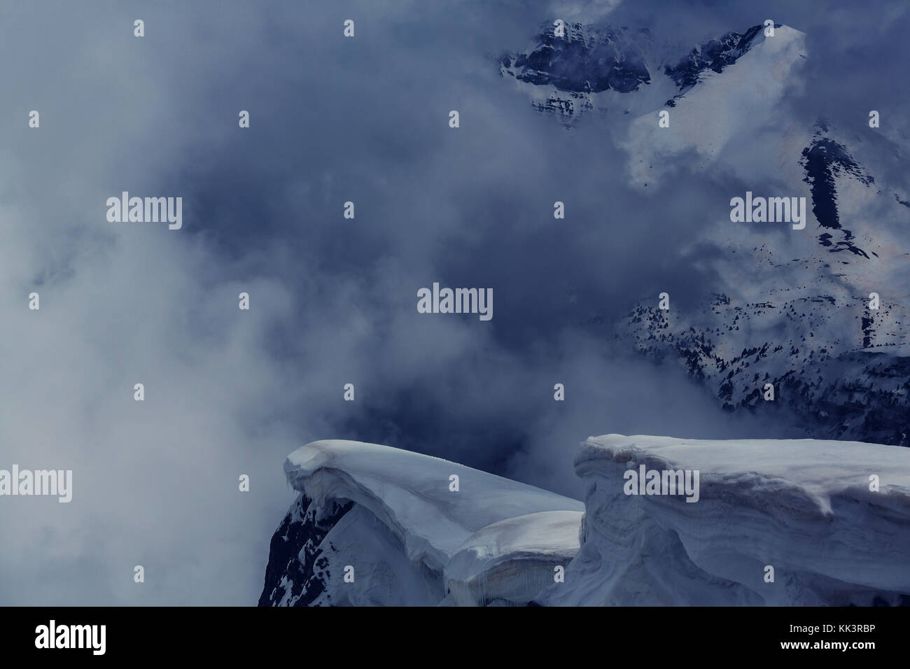 Olympus mountains in April, Greece Stock Photo - Alamy