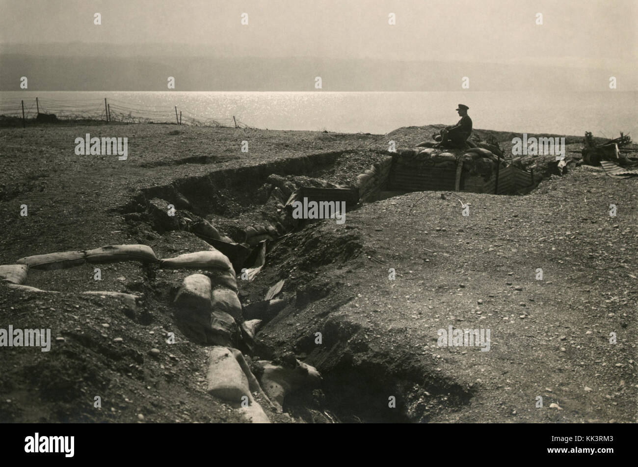 Ancient turkish trenches hi-res stock photography and images - Alamy