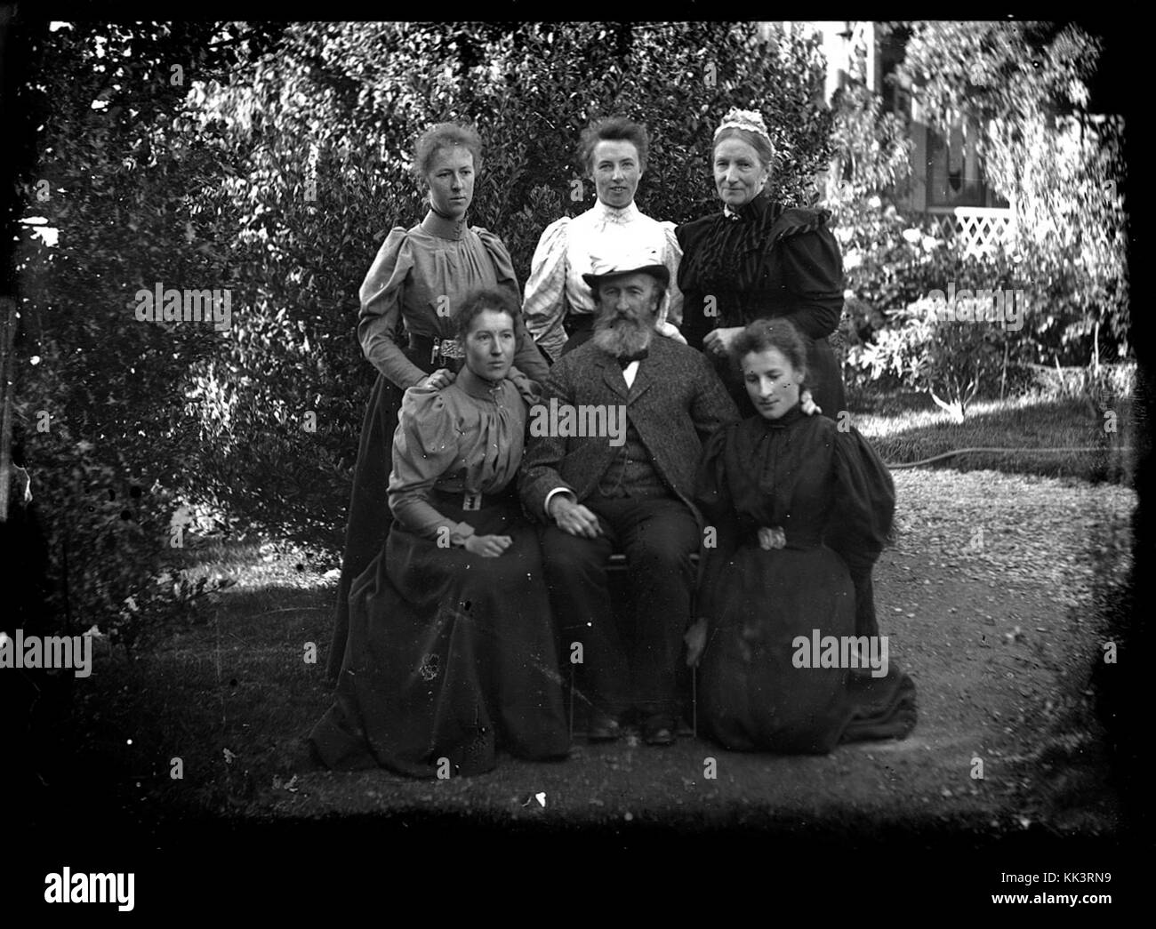 Acland Family Group 2 Stock Photo - Alamy