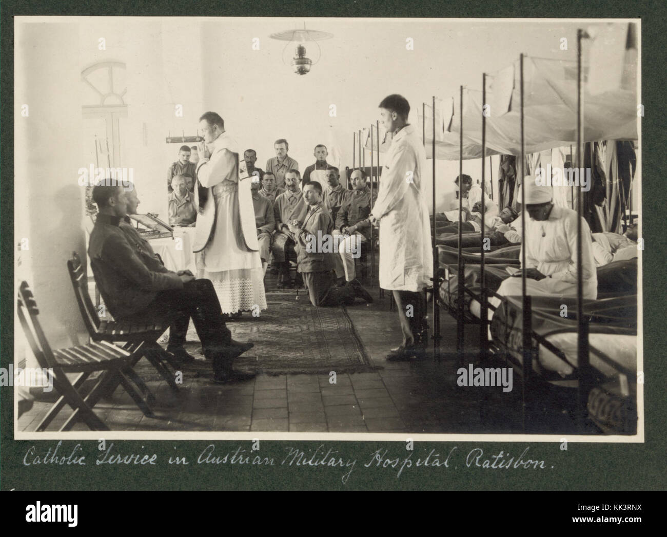 Austrian military hospital WWI Stock Photo - Alamy