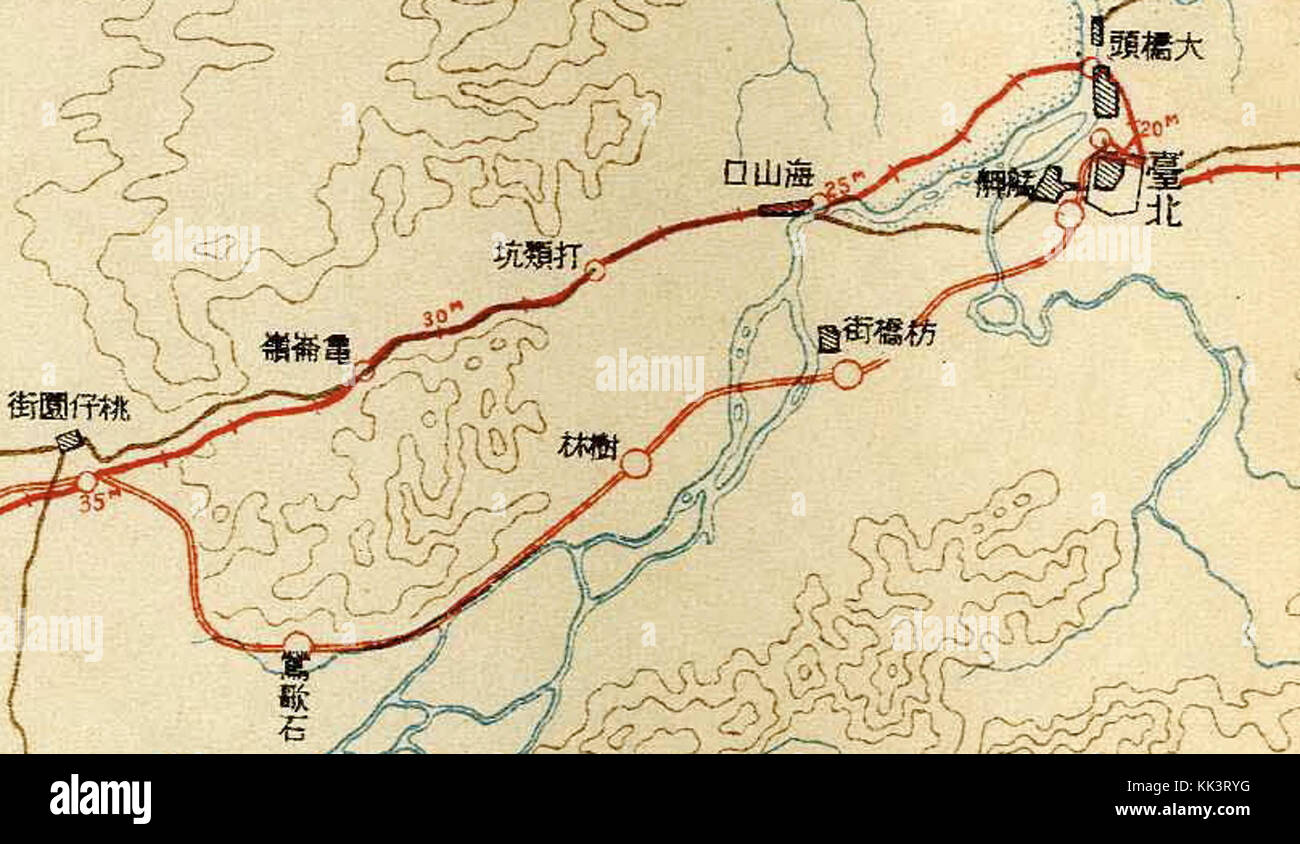 Taiwan rail map hi-res stock photography and images - Alamy