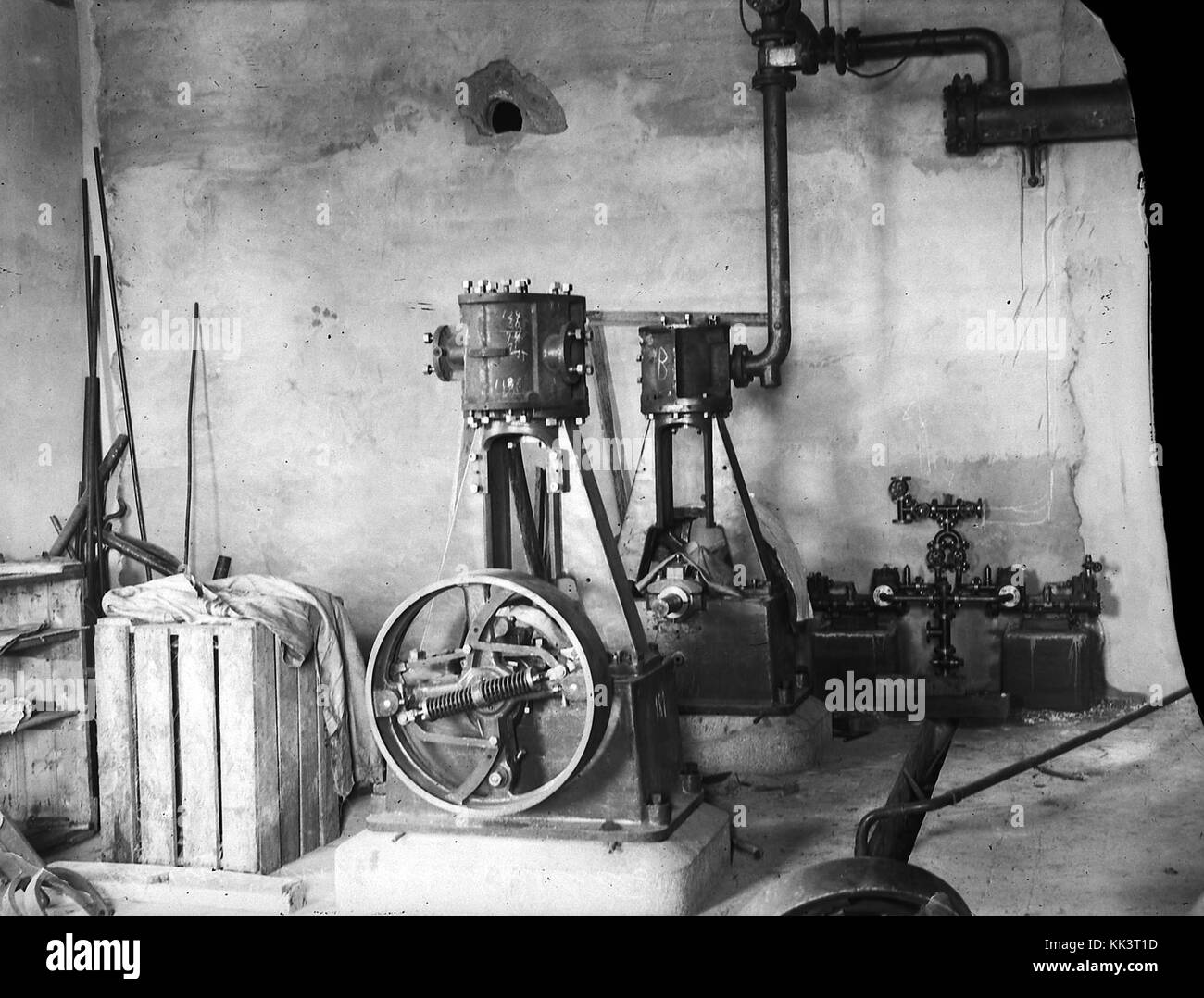 Ryvingen, Mandal. Maskinhuset S 1602U1 075 Stock Photo - Alamy