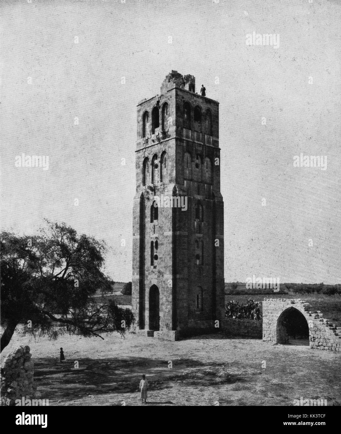 Tower of Ramla or White Tower Stock Photo - Alamy