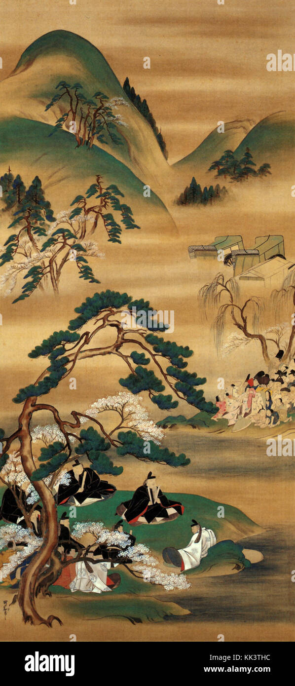 The hanging of the poems hi-res stock photography and images - Alamy