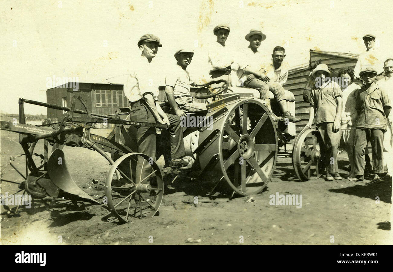 Israel 6288 First tractor in Herzliya Stock Photo - Alamy